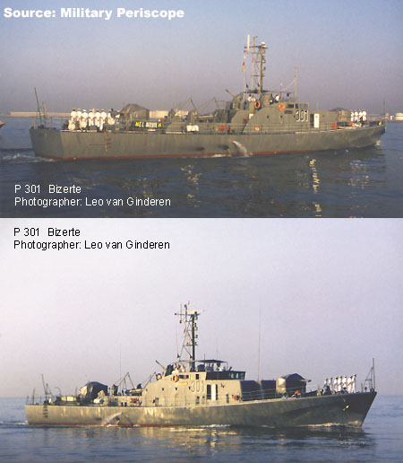 Overview — BIZERTE (P-301) class — Small Combatants — Ships — Weapons ...