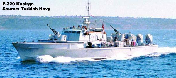 Overview — DENIZKUSU (P-321) class — Small Combatants — Ships — Weapons ...