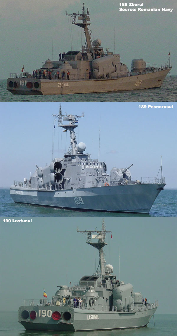 Overview — ZBORUL (188) class — Small Combatants — Ships — Weapons ...