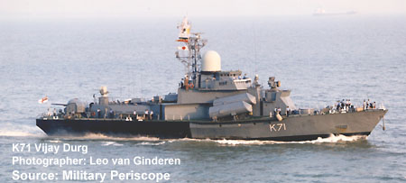 Overview — VIJAYDURG (K-71) class — Small Combatants — Ships — Weapons ...