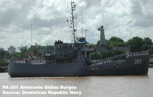 Overview — ALMIRANTE JUAN ALEJANDRO ACOSTA (PA-302) class — Small ...