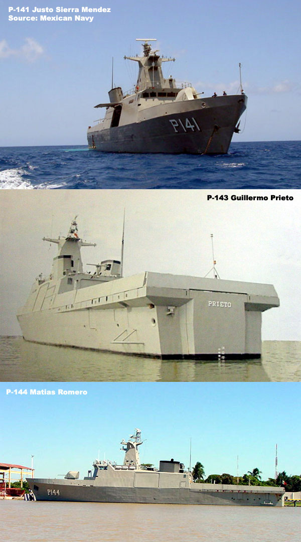 Overview — JUSTO SIERRA MENDEZ (P-141) class — Small Combatants — Ships ...