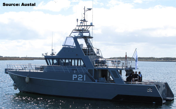 Overview — P-21-class inshore patrol craft — Small Combatants — Ships ...