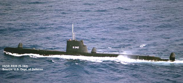 Overview — HIZIR REIS (S-342) class SS — Submarines — Ships — Weapons ...