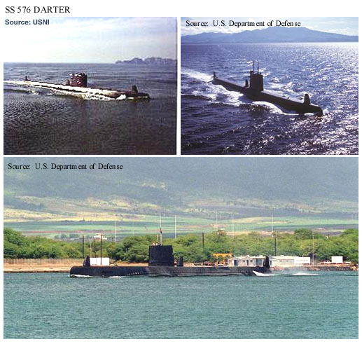 Overview — DARTER (SS 576) class SS — Submarines — Ships — Weapons ...