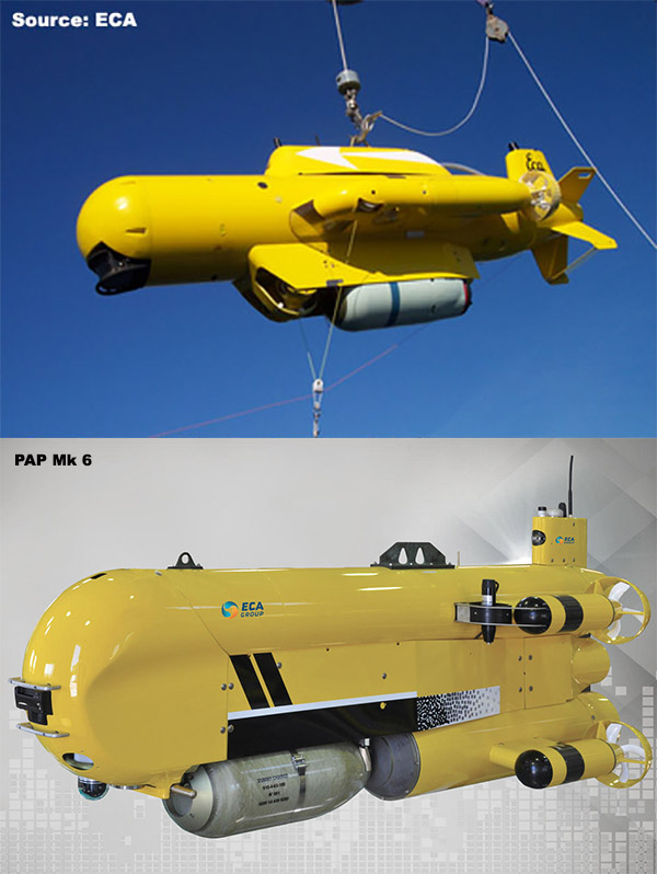 Overview — PAP 104 Series ROV mine-neutralization vehicle — Uncrewed ...